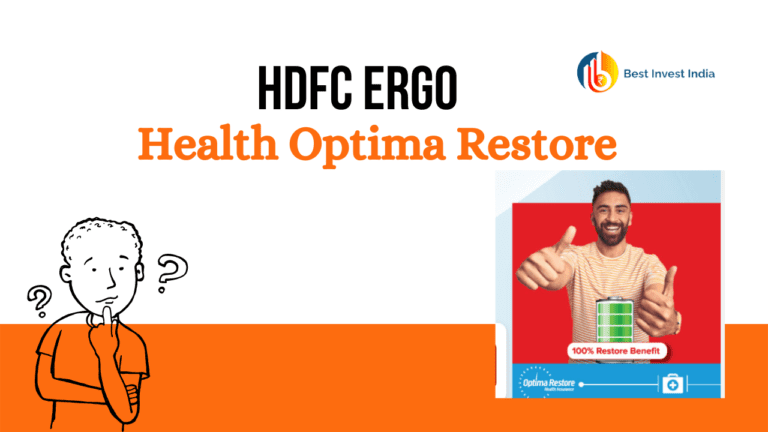 HDFC Health Optima Restore- Unique Policy with restore benefit ...